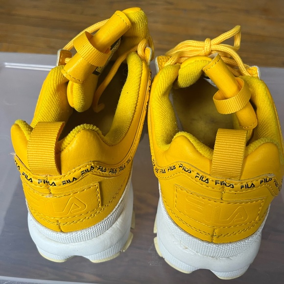 Fila | Shoes | Fila Disruptor 2 Canary Yellow Sneakers | Poshmark
